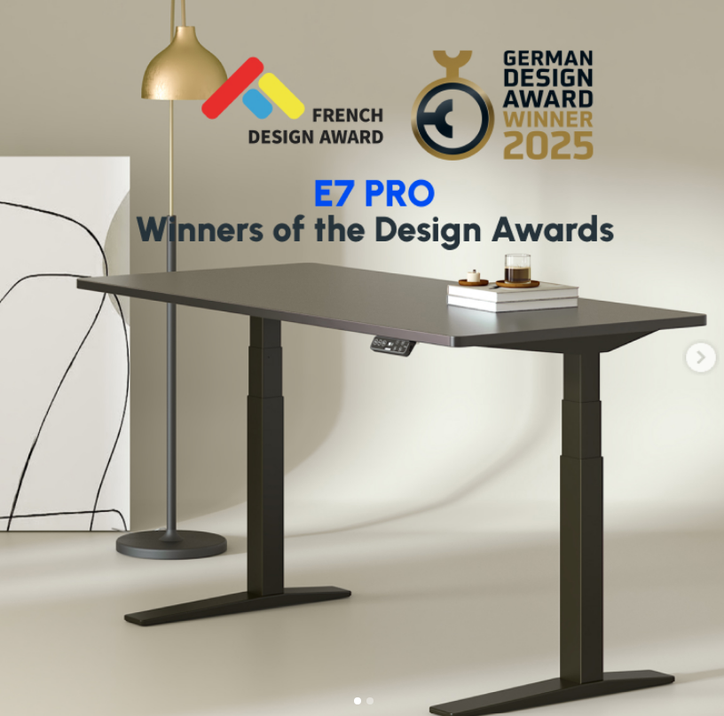 FlexiSpot E7 PRO en E7Q winnen topdesignprijzen 2025 | FlexiSpot